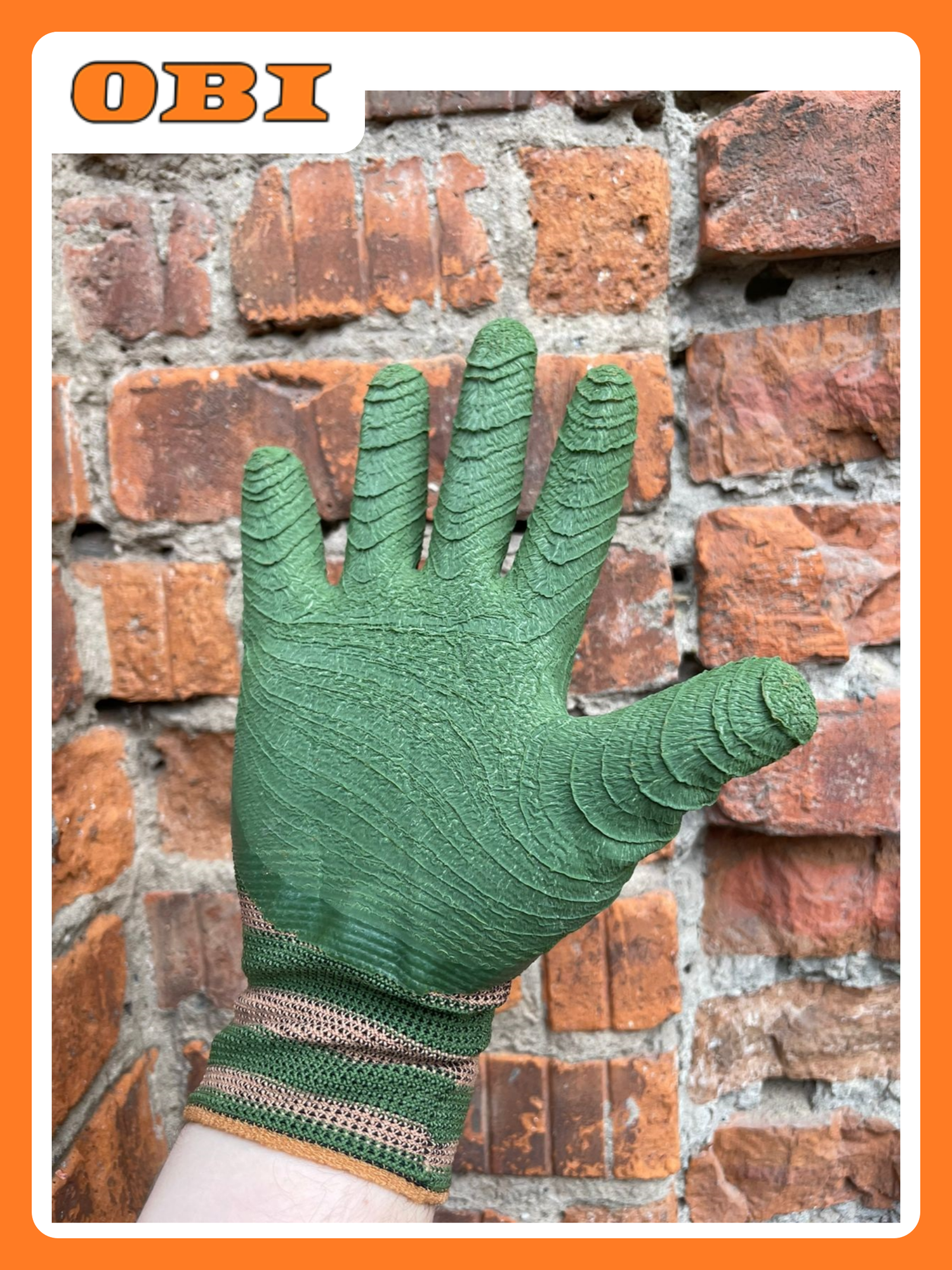 Перчатки Sapphire "Аллигатор", нейлон, вспененное покрытие, размер универсальный, зелёные