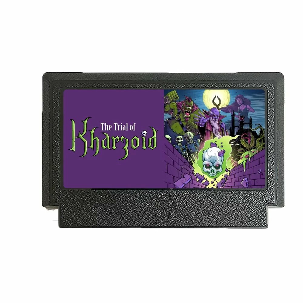 Trial of Kharzoid - Игра 8-битный картридж Famicom - игровой картридж NES (8 bit, Английская версия)