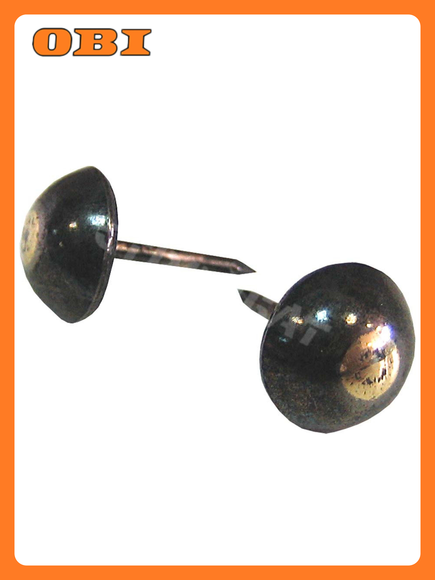 Гвозди декоративные Tech-KREP, 11x13 мм, 30 штук, бесцветные