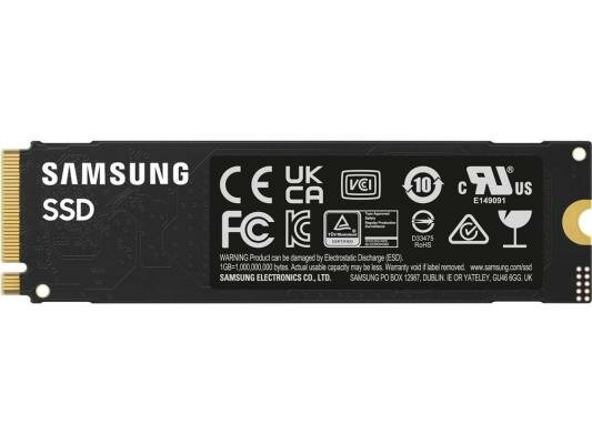 Твердотельный накопитель SSD M.2 Samsung 4.0Tb 990 EVO Plus  (PCI-E 5x2/4x4, 7250/6300MBs, 3D TLC, NVMe 2.0, 2400TBW, 22х80mm)