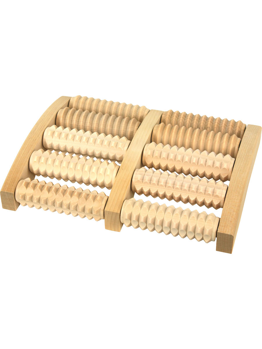 Массажер для ног Тимбэ Продакшен "Счеты комбинированные", натуральное дерево