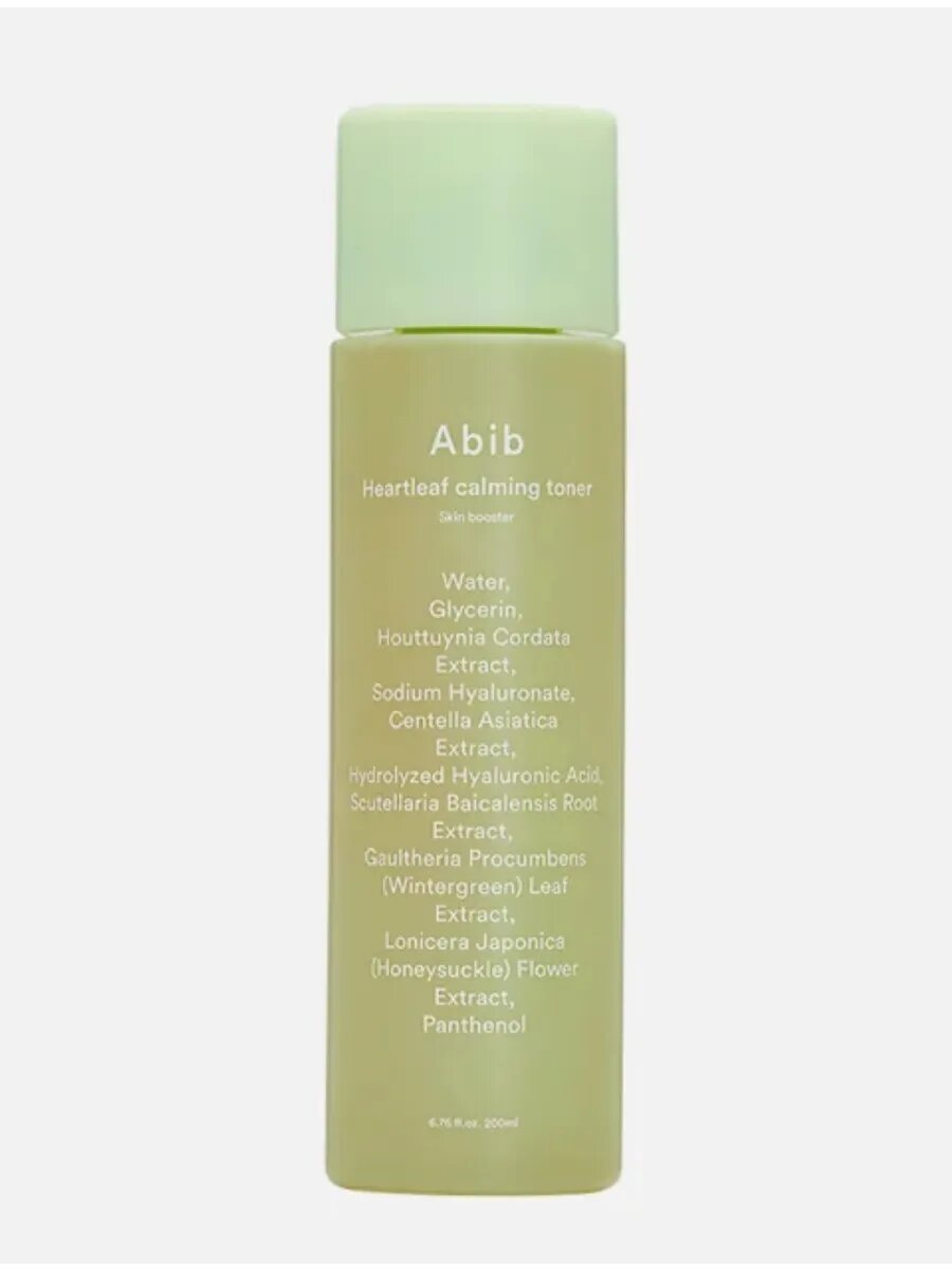 Тонер для лица с хауттюйнией ABIB heartleaf calming toner skin booster