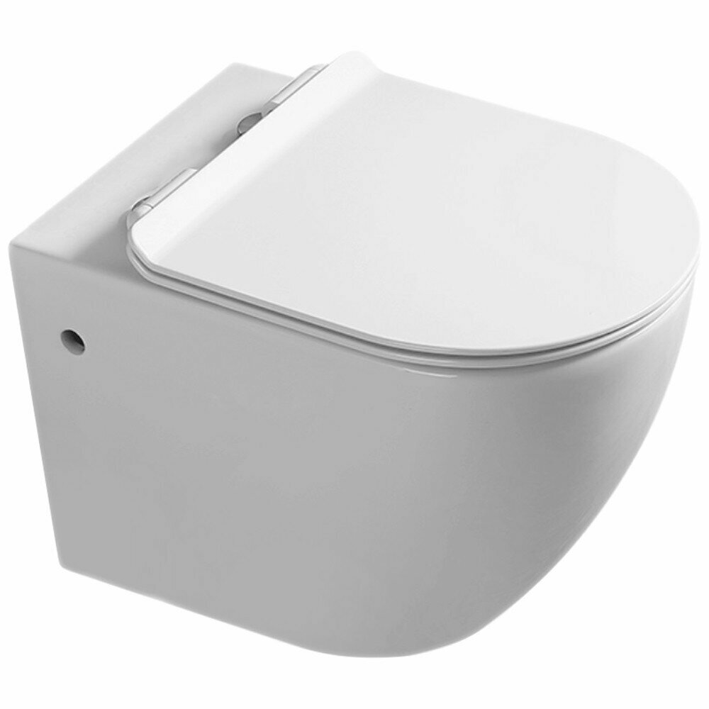 Унитаз подвесной SantiLine SL-5002BD с функцией биде