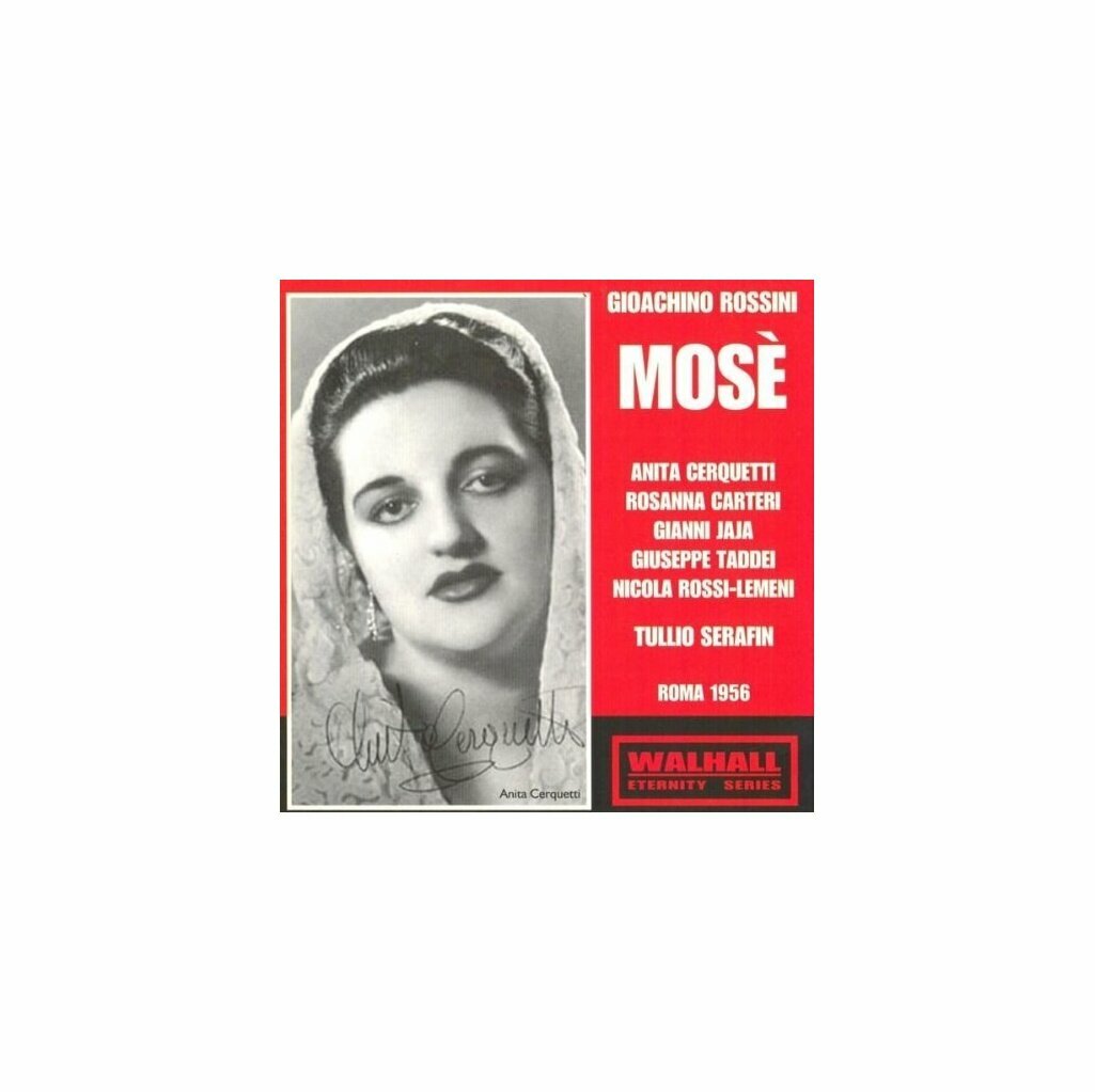 Диск Rossini - Mos (Serafin, Rome 1956) (2 CD)