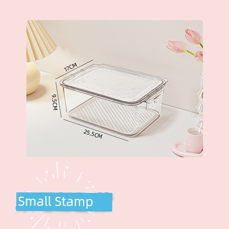 Настольный ящик для хранения, бытовая акриловая косметика, кисть для макияжа, помада, канцелярские принадлежности,