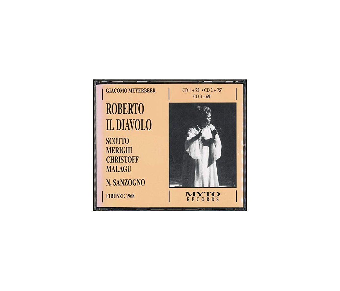 Диск Giacomo Meyerbeer: Meyerbeer: Roberto Idiavolo (3 CD)