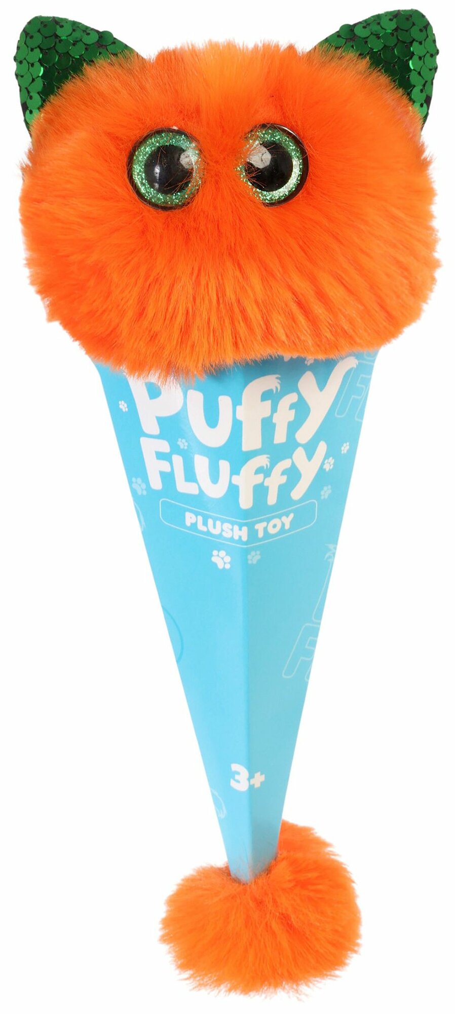 Мягкая игрушка-браслет "Puffy fluffy" на руку, милая сюжетно-ролевая зверушка для детей, развиваем фантазию и воображение