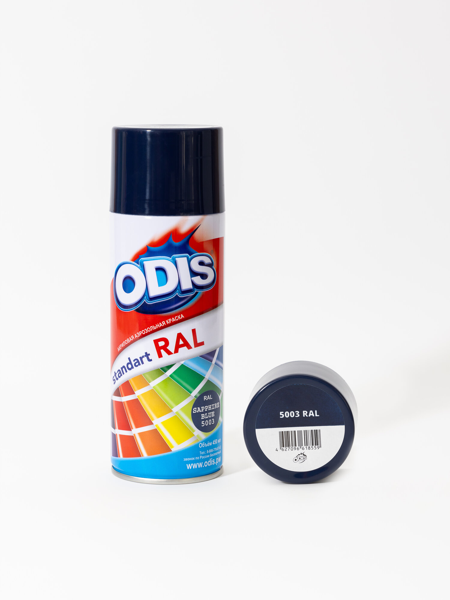 ODIS Краска-спрей standart RAL сапфирово-синий 5003ral