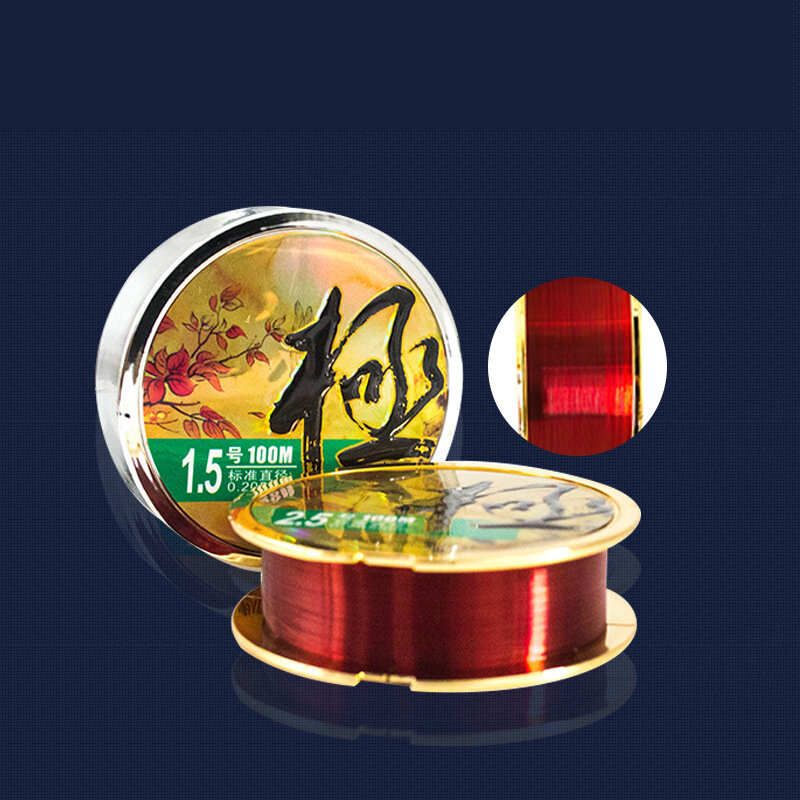 Японский шелк-сырец 100 м леска Удочка основная леска суб-леска Карбоновая леска Luya рыболовные снасти леска суб-леска