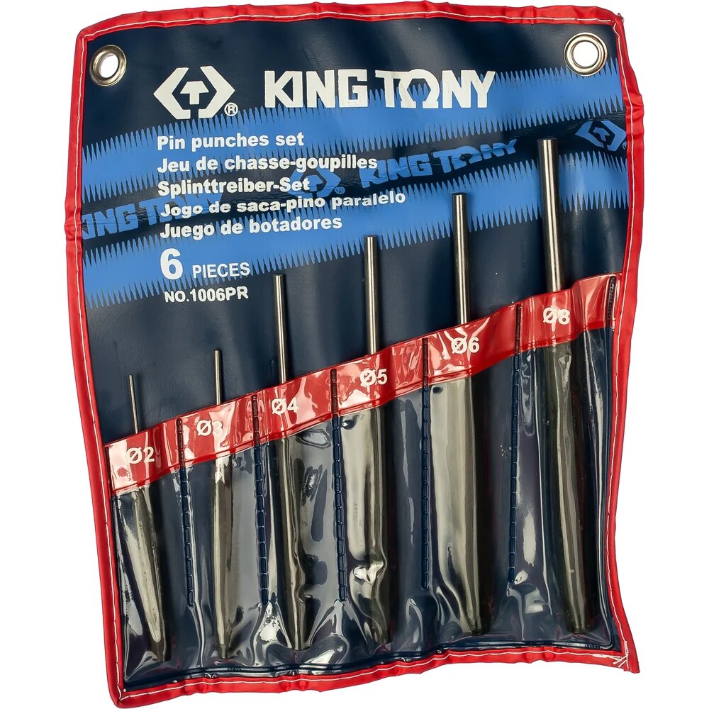 Набор выколоток KING TONY 6 предметов 1006PR