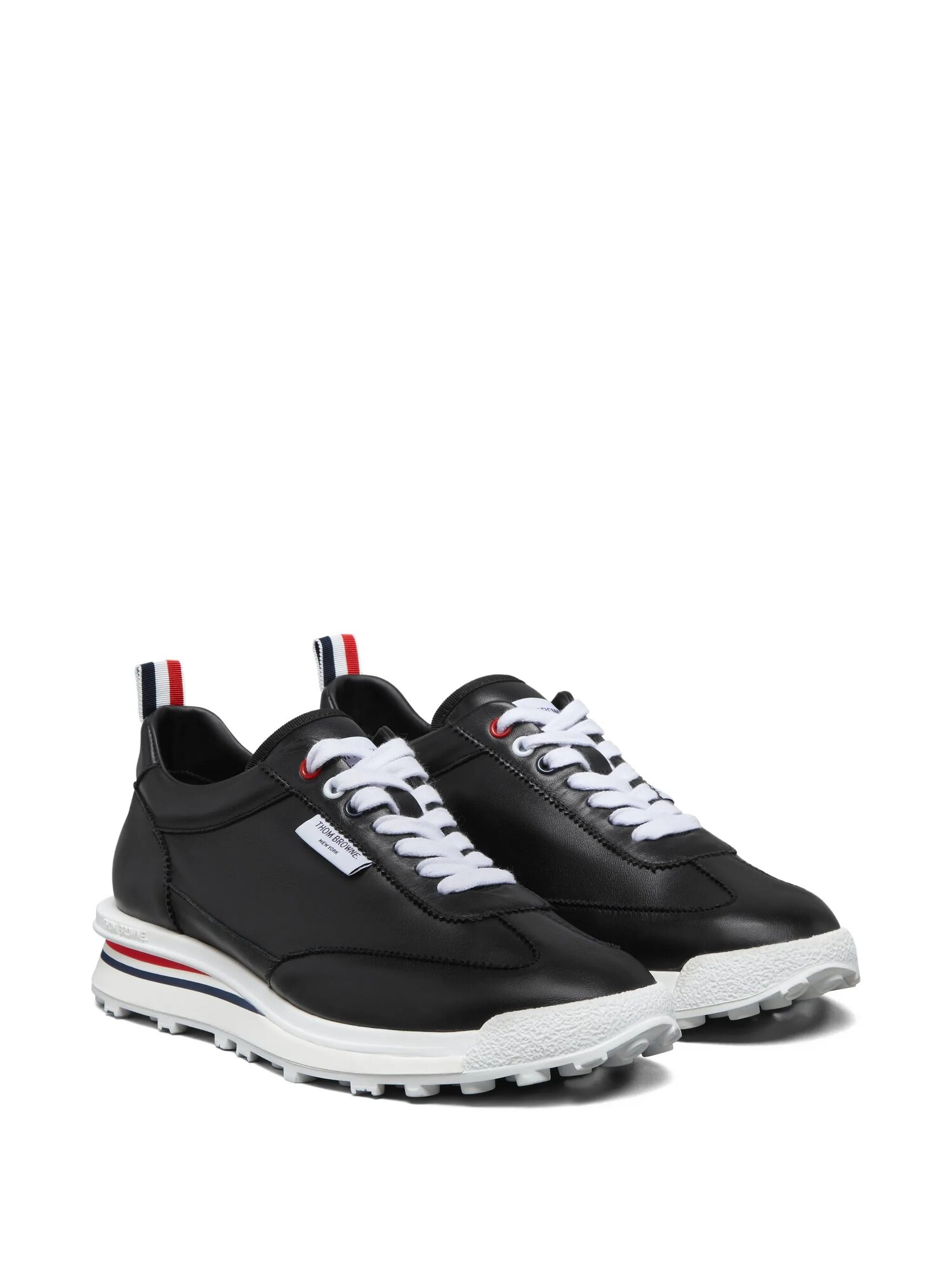 Кроссовки THOM BROWNE RWB Tech Runner, размер 45, черный — фото 1