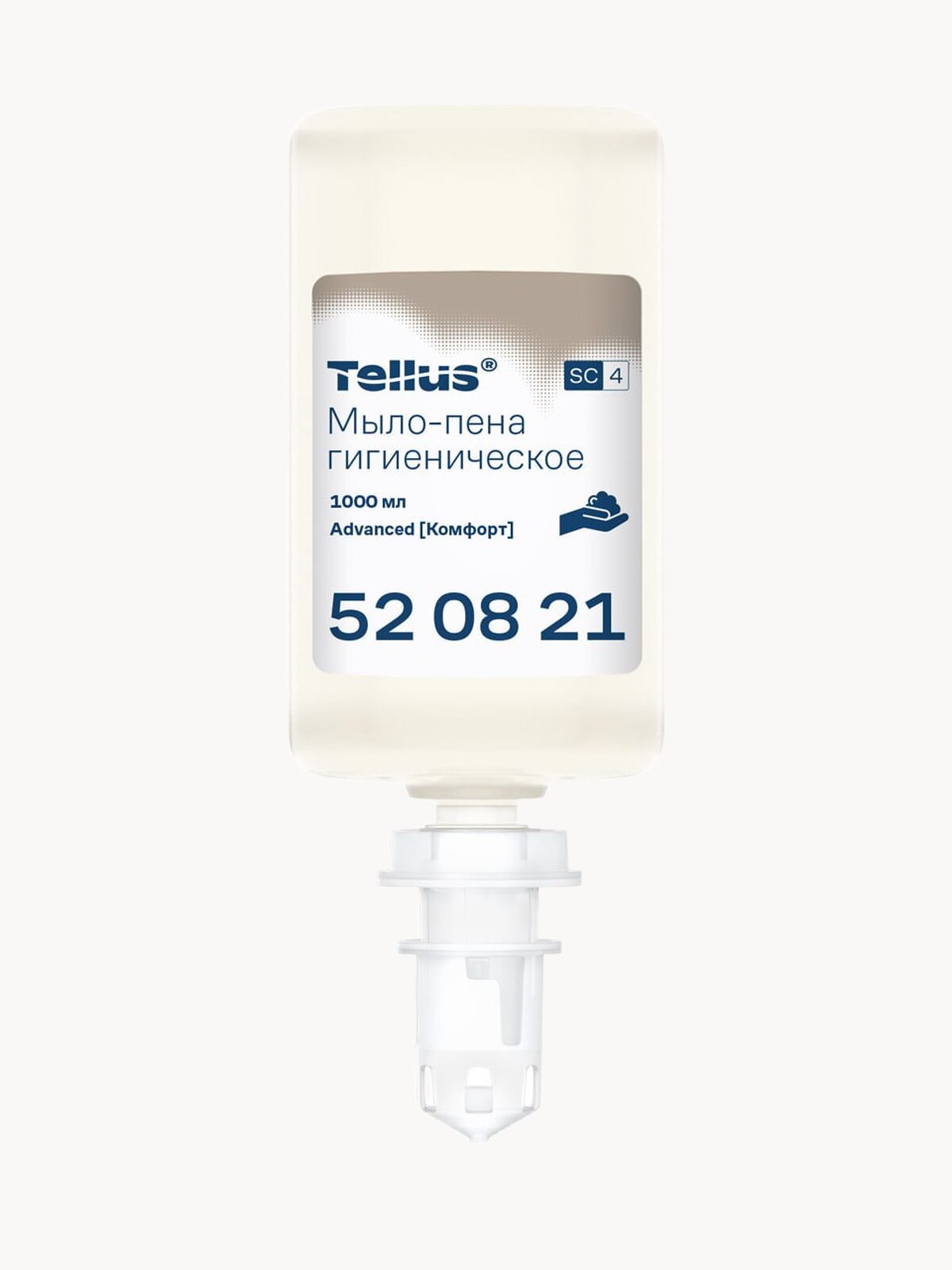 Tellus мыло-пена гигиеническое, категория качества Комфорт, 1000 мл