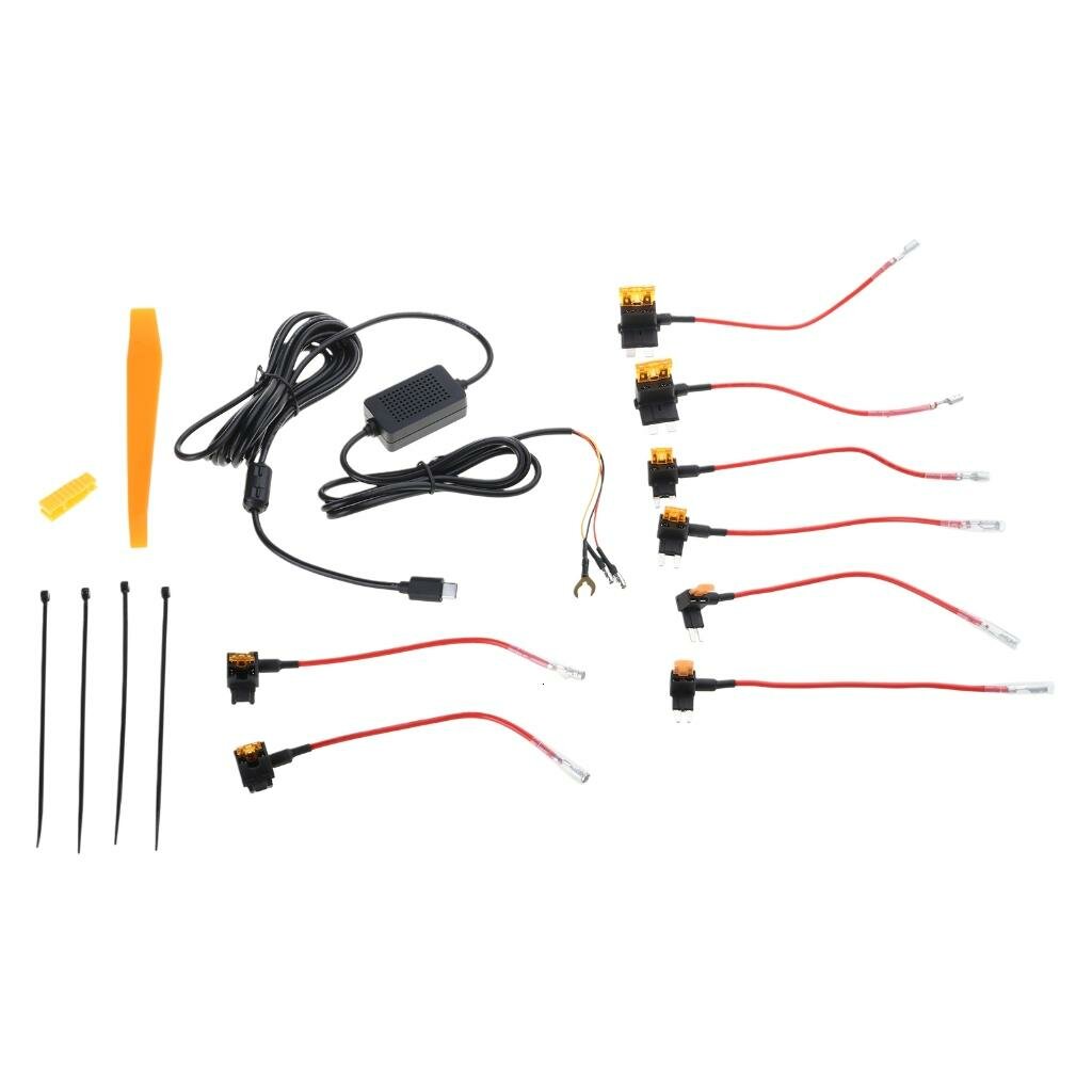Комплект для подключения видеорегистратора, Тип прямой головки