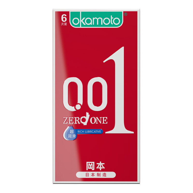 Презервативы Okamoto 001 из полиуретана, ультратонкие, 1/2/3/5/6 штук, супер смазанные, взрослые секс-игрушки