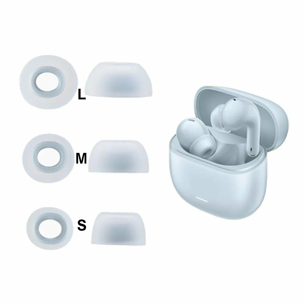 Амбушюры для наушников Xiaomi Redmi Buds 6 Lite (3 пары L/M/S)