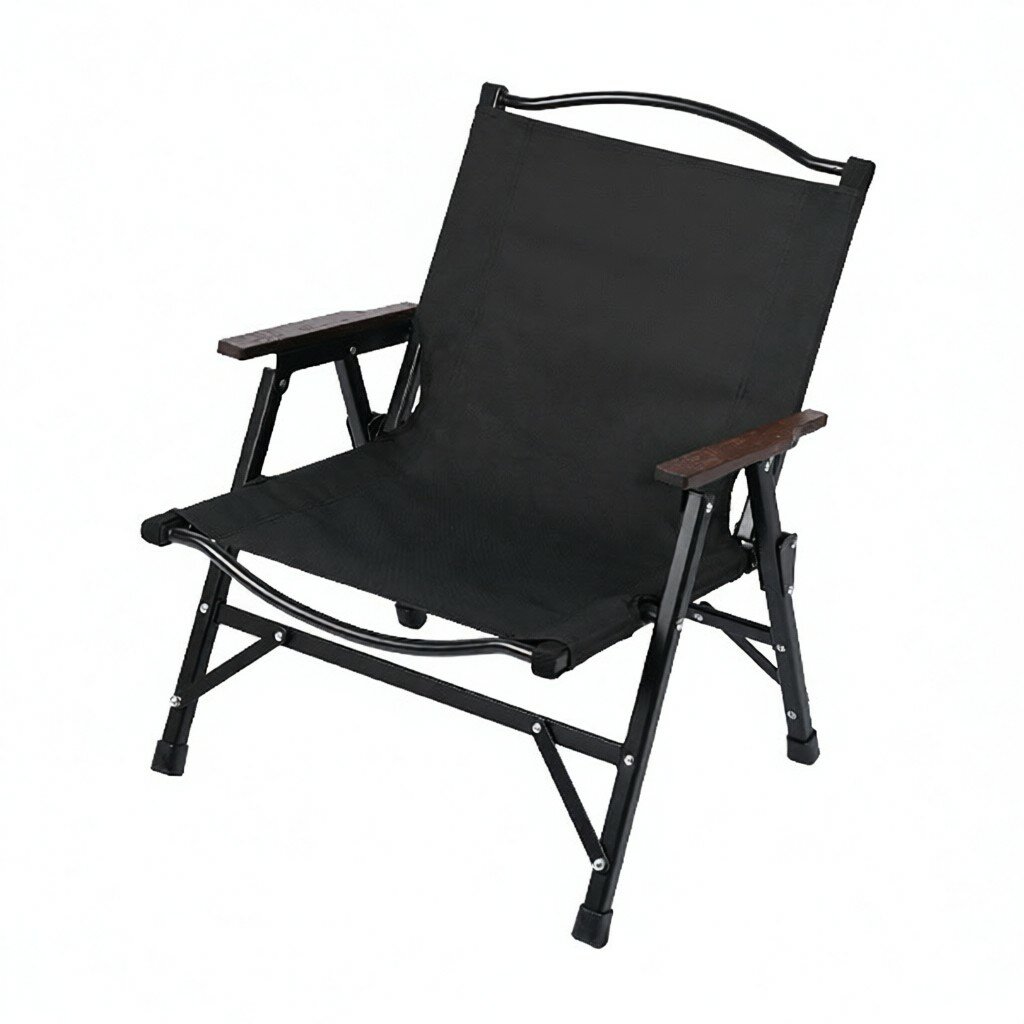 Кресло для кемпинга легкое для взрослых складное полностью разборное портативное для улицы для рыбалки с широким интегрированным сиденьем рюкзачное черное коричневое опционально 6063 алюминиевый труба двойной слой 900D оксфордский ткань дубовые