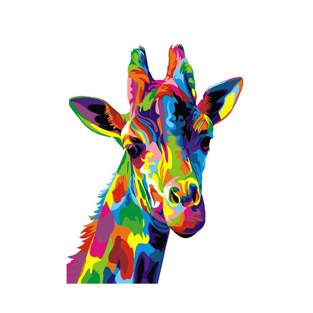 DIY Живопись из алмазов 5D Олень Квадрат Круглая форма Полностью дрелью обработанные Наборы для рисования алмазами Искусство Ремесло для Декорации Стены Комнаты, Цвет: Как на картинке, Материал: Полотно и смолевые алмазы, Тип: A, B, C, D, E, F, G, H, I