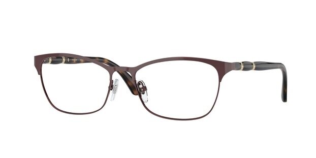 Оправа Vogue Eyewear VO 3987-B 811, кошачий глаз, металл, коричневая, салфетка, футляр в комплекте
