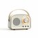 MP3-плеер, белый, Bluetooth, портативный, ретро-динамик, радио