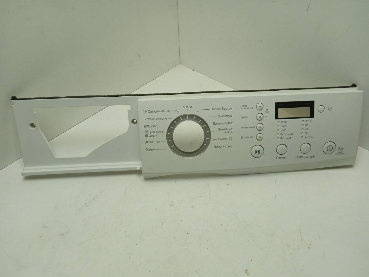 M1092QD1 кт10 Панель лицевая для стиральной машины LG MGC36874801 б/у