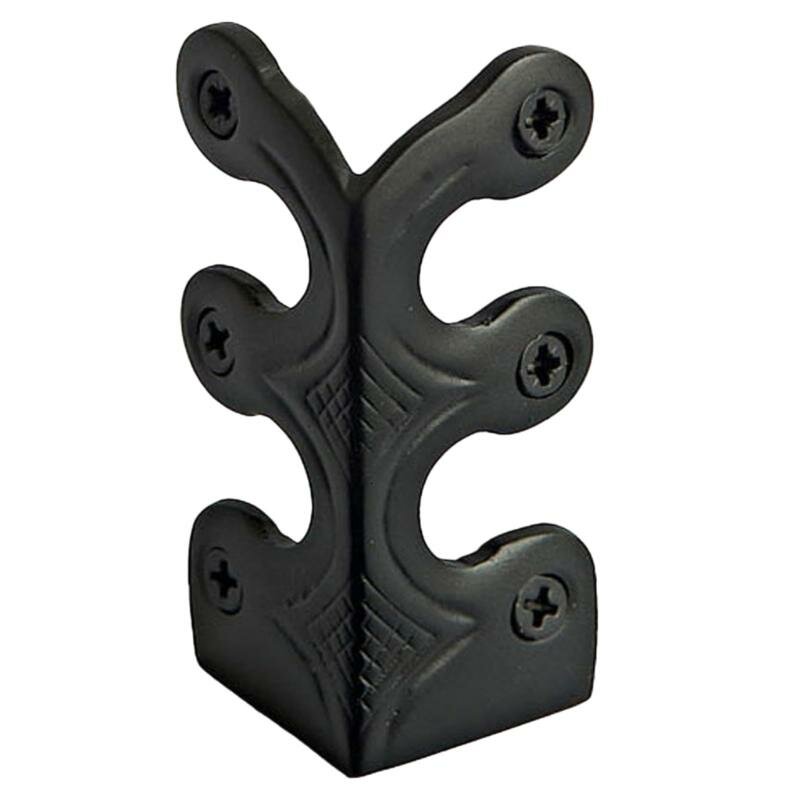 Угловые защитные накладки для плинтусов, Черный