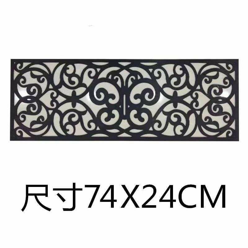 Резиновое ковровое покрытие для ступеней. Грязесборник резиновый лестниц ажурный 73*39 см Vortex 2010011