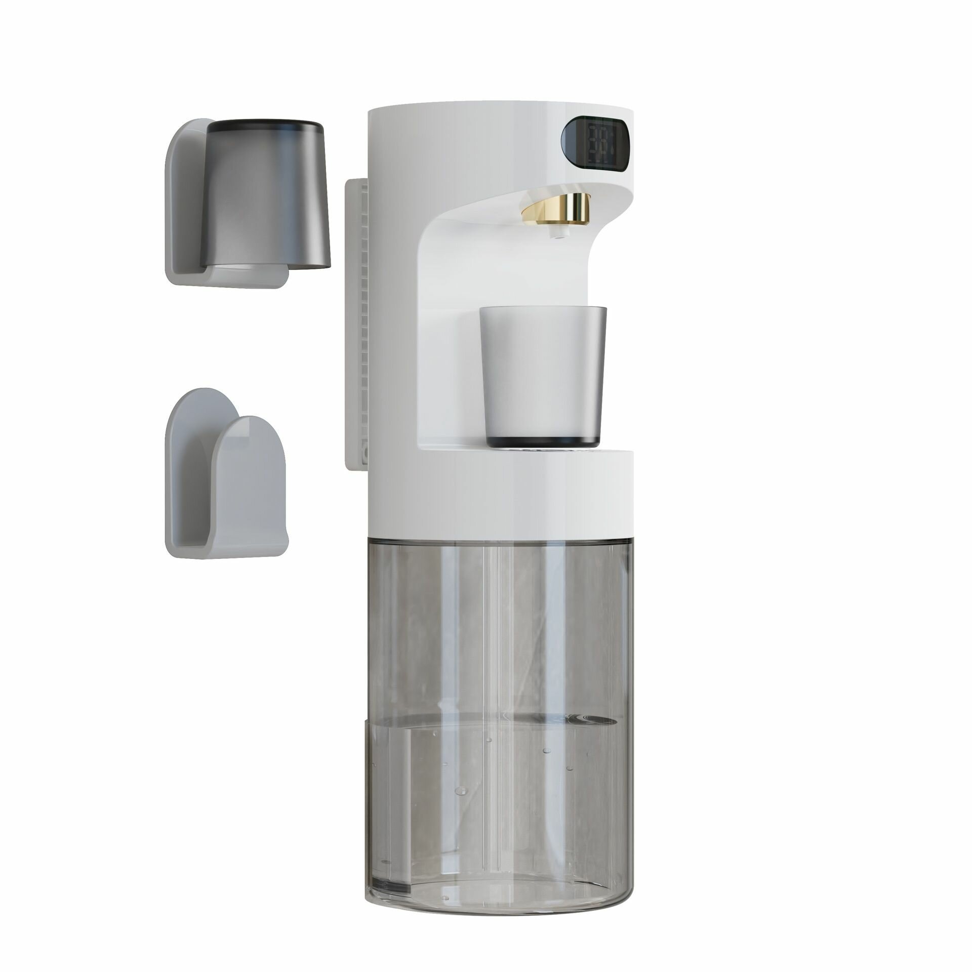 Дозатор сенсорный для ополаскивателя рта, диспенсер автоматический со стаканчиками