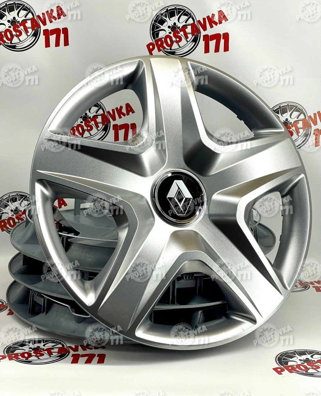 1шт Logan Sandero степвей R16 (418) колпаки на диски