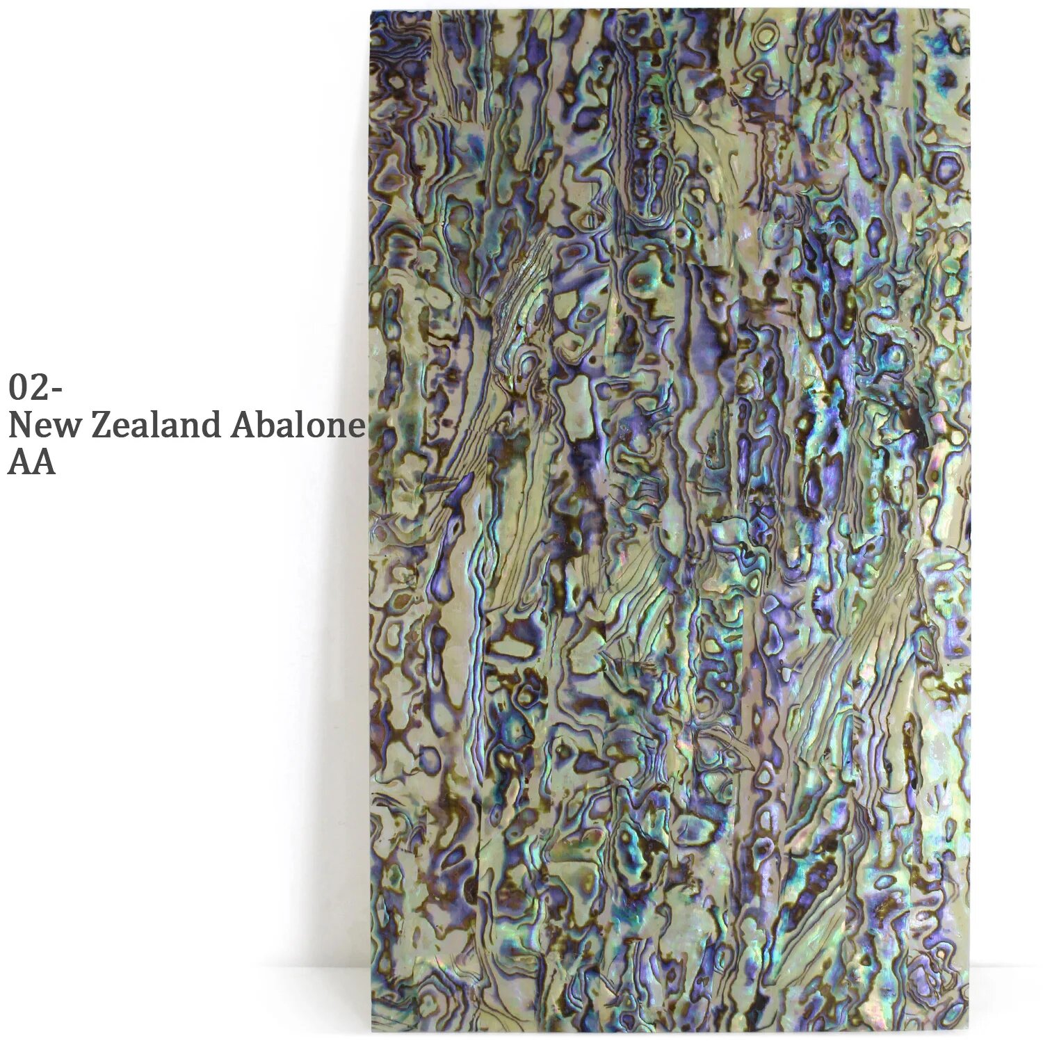 Лист бумаги из абалона для инкрустации 02 New Zealand AA