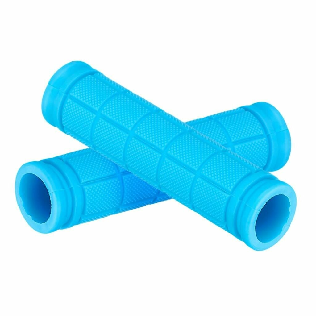 2 -й планы с большими велосипедными рулями покрывают горные велосипеды для различных типов, Небесно-голубой