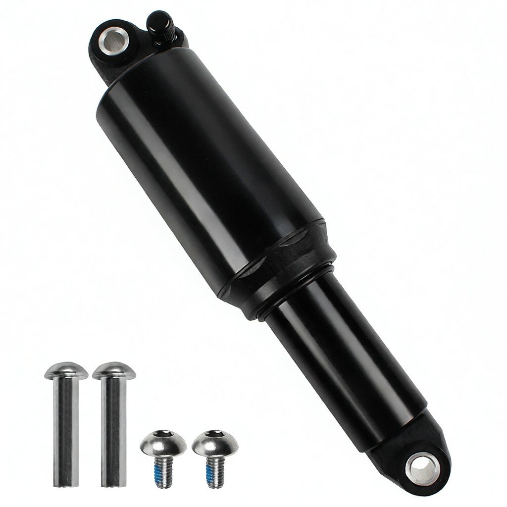 KS A5 Водяной задний амортизатор для горных велосипедов с дуальным/одиночным воздушным камерой для горных велосипедов и складных велосипедов 125mm / 150mm / 165mm / 190mm