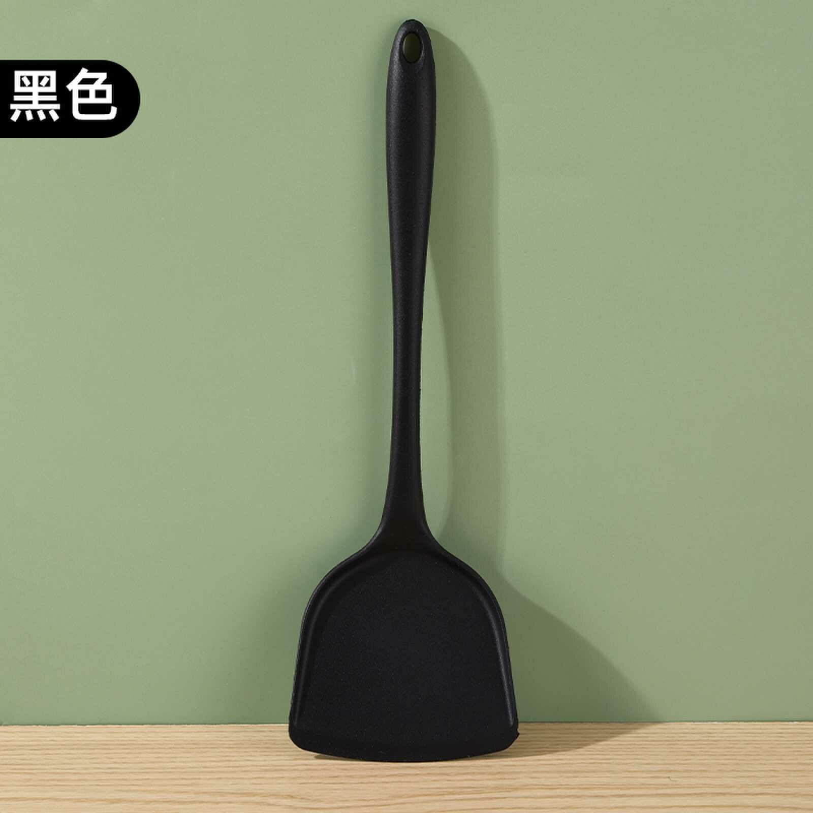 Оптовая силиконовая лопатка для домашнего использования, антипригарная лопатка для готовки, кухонные принадлежности, силиконовая лопатка, устойчивая к высоким температурам, китайская лопатка