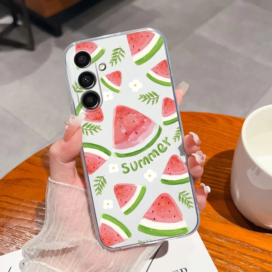 Чехол для телефона Samsung A16 4G Dreamy Starry Sky Patterns Прозрачный силиконовый защитный U363