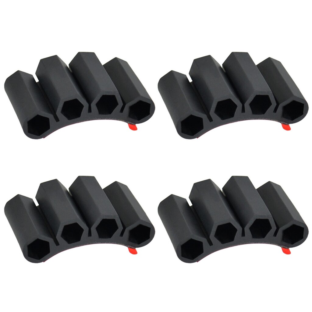 Магнитный держатель сверла Обеспечивает Крепление 4-х шестигранных долот И 3-х Винтовых Чехлов С Сильными Магнитами Для быстрого доступа К Органайзерам