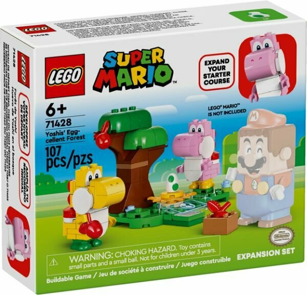 Lego 71428 Super Mario Яичный лес Йоши. Дополнительный набор