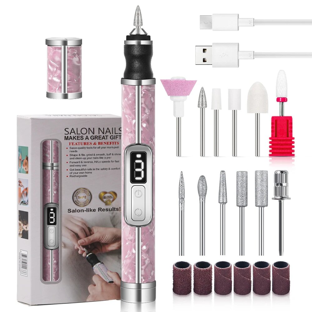 Электрическая дрель для маникюра DUTRIEUX 8810 Plus Pink