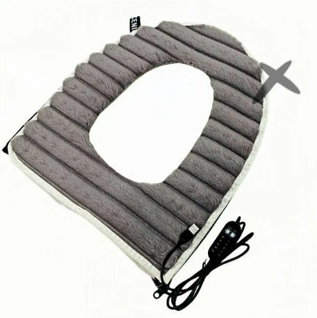 Сиденье для туалета, мягкое сиденье для туалета, с подогревом, 1 шт.