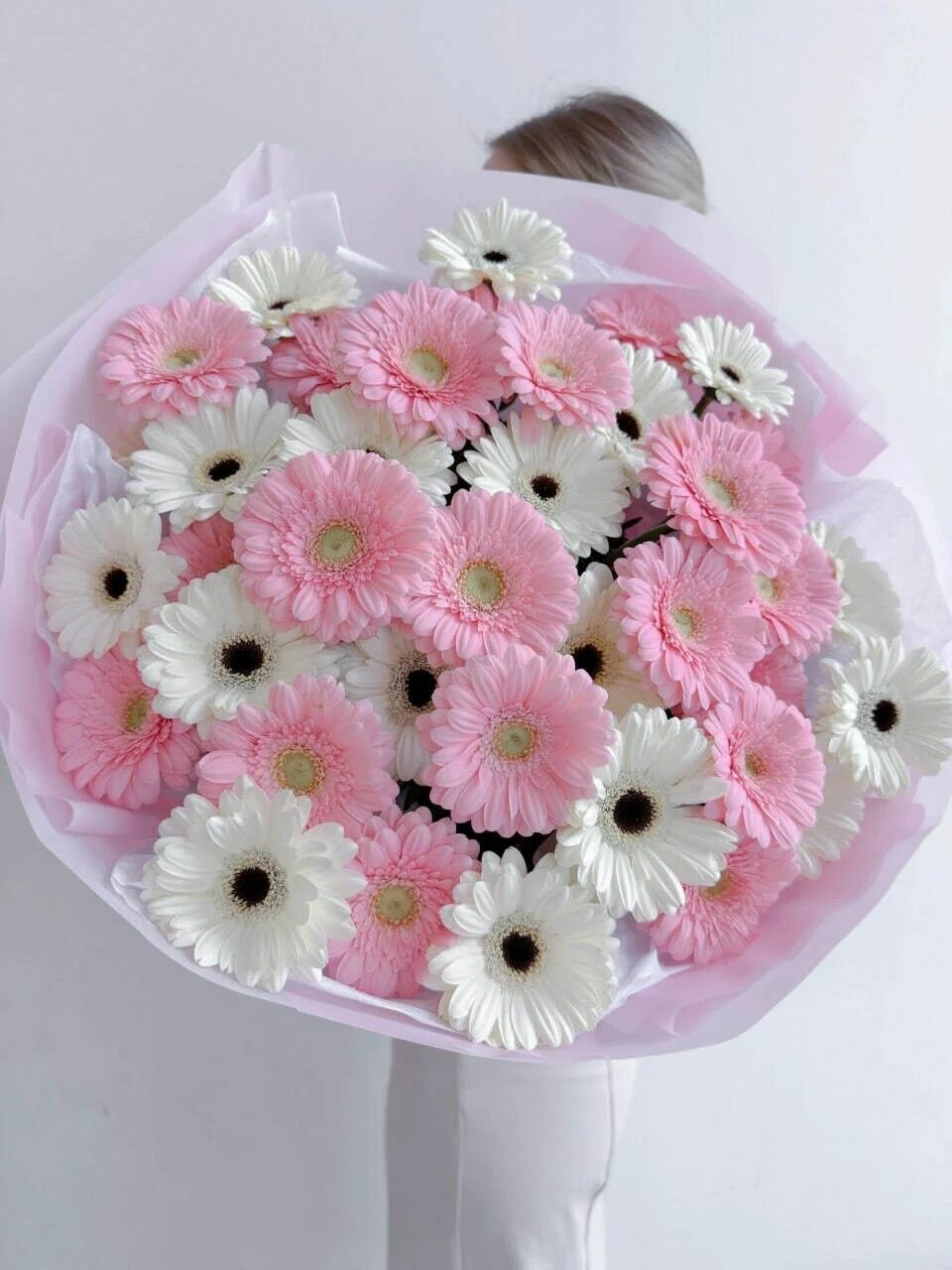 Букет из 35 мини гербер