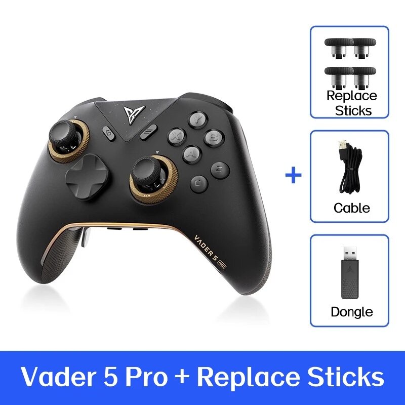 Flydigi Vader 5 Pro геймпад с запасными стиками