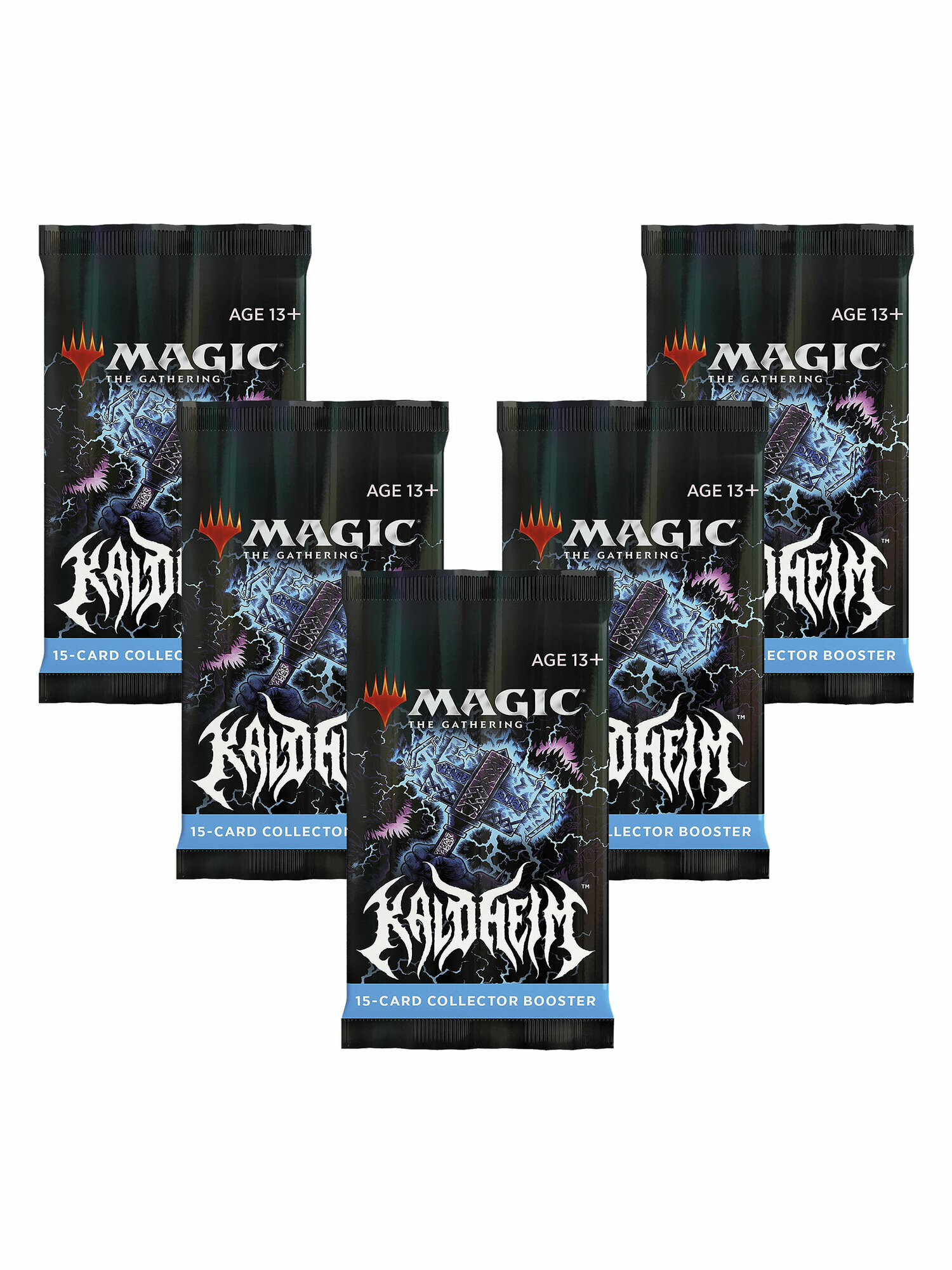 Magic The Gathering: 5 коллекционных бустеров MTG издания Kaldheim на английском