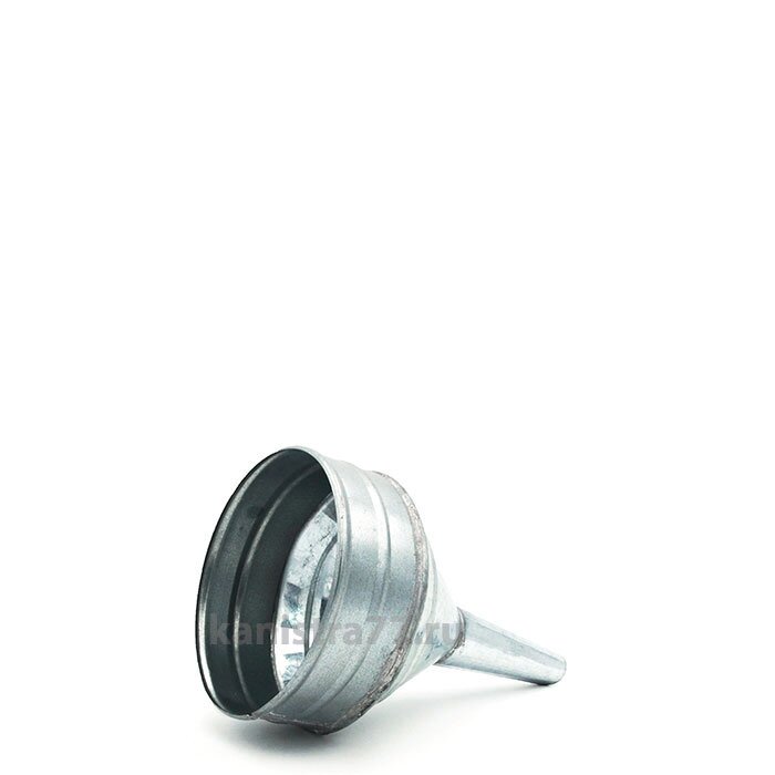 Воронка металл средняя прямая D150/25ММ для техн. Нужд С сеткой прометей