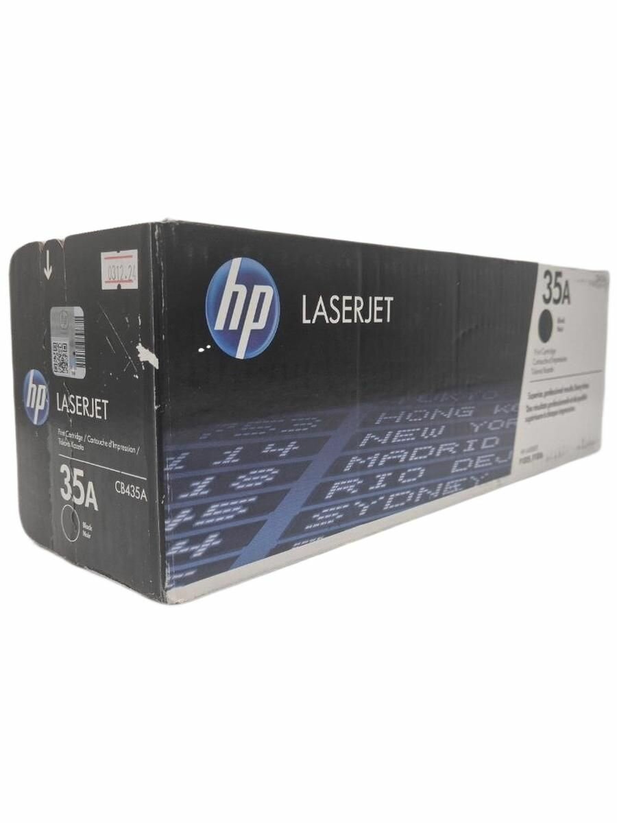 Картридж лазерный HP CB435A (35A), черный (1 500 стр.) для LaserJet P1005/P1006