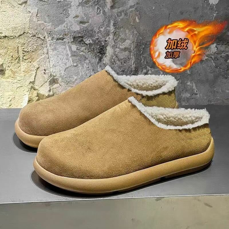 JYL Обувь мужская Зимняя для отдыха Нагретая плюшевой беркен/Camel-warm cotton shoes