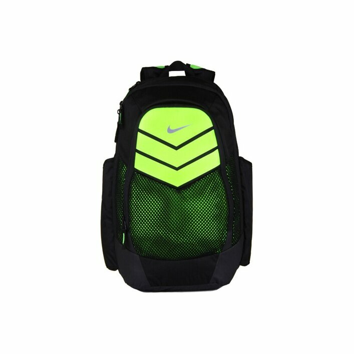 Сумка NIKE, фактура матовая, зеленый,