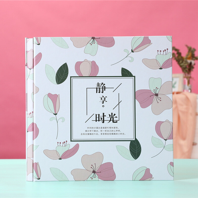 Фотоальбом Книга Памятный альбом DIY Самоклеящийся стикер Фотоальбом 12345678inch Самоклеящийся фотоальбом Ламинированный стиль