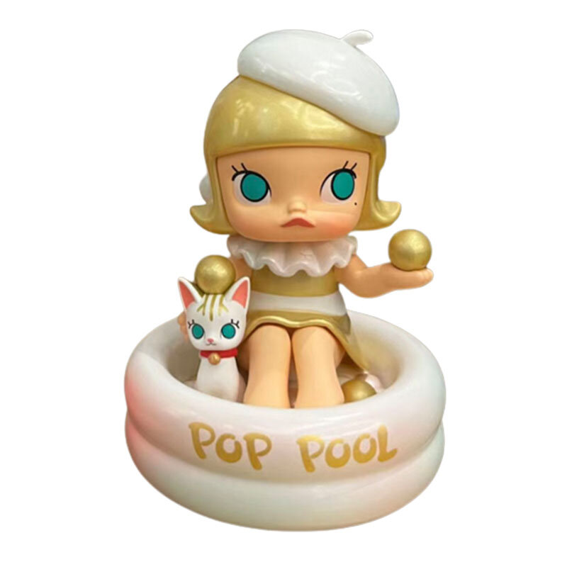 POP MART Playland Gathering мистические боксы унисекс Confirmed-Hidden Style-Molly Bubble Pool Celebration (Open), assorted