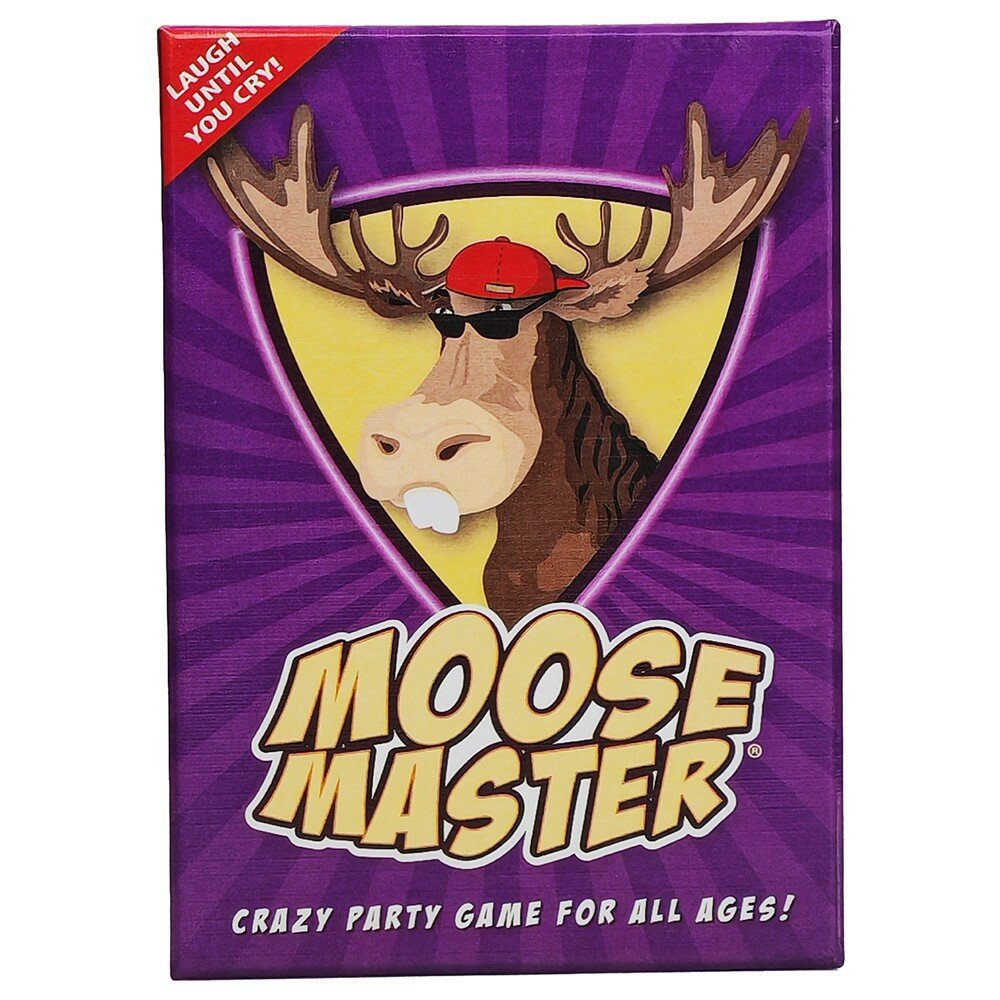 Moose ｍａｓｔｅｒ Пьяная Карточная Игра - Социальная Игра для Взрослых с Тематикой Медведя и 52 Карточками