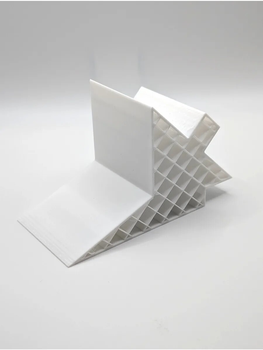 Стопор-фиксатор пластикового окна - Белый