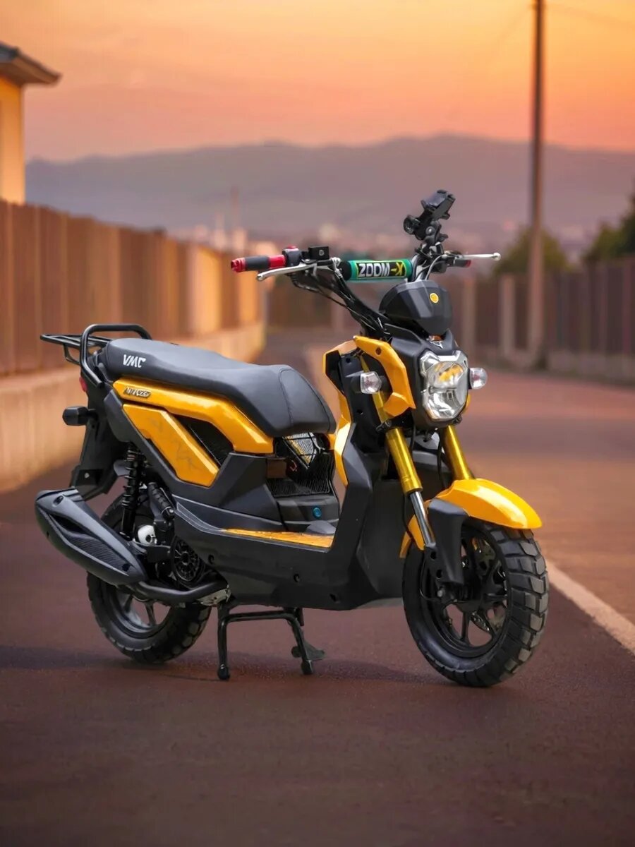 Скутер VMC NAKED 150 см3 (49 см3) (YELLOW)