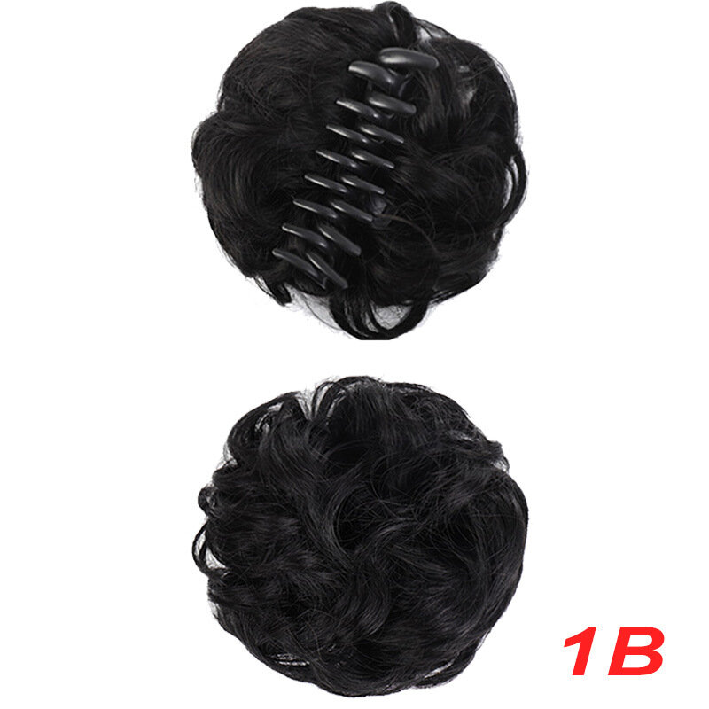 Прическа в виде пучка, аксессуар для волос, пухлый натуральный пучок, ленивый пучок, зажим для волос, реалистичный натуральный пучок, аксессуар для волос